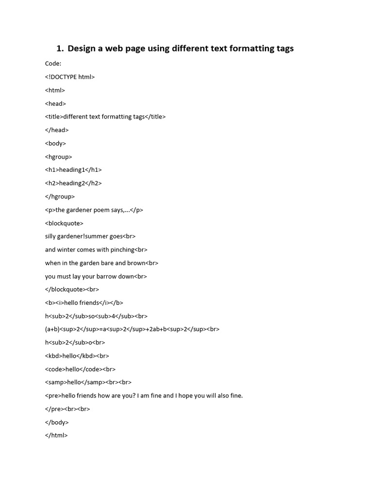 Web Programming | PDF