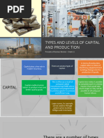 Types and Levels of Production Explained | PDF | Factors Of Production ...