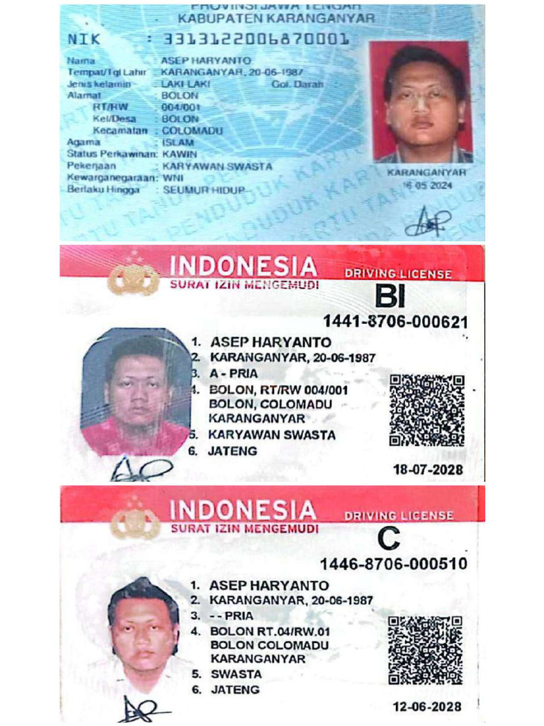 Lampiran Lamaran Asep | PDF