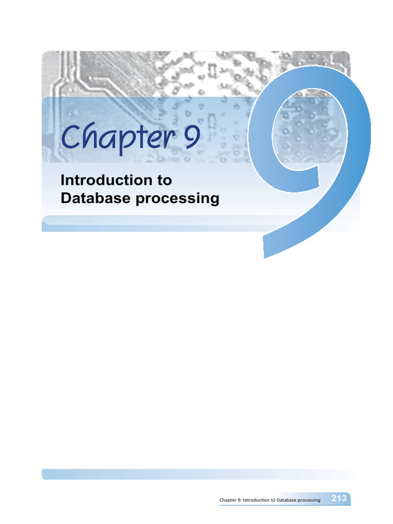 Gr11IT Delphi Chapter9 IntroToDBProcess | PDF