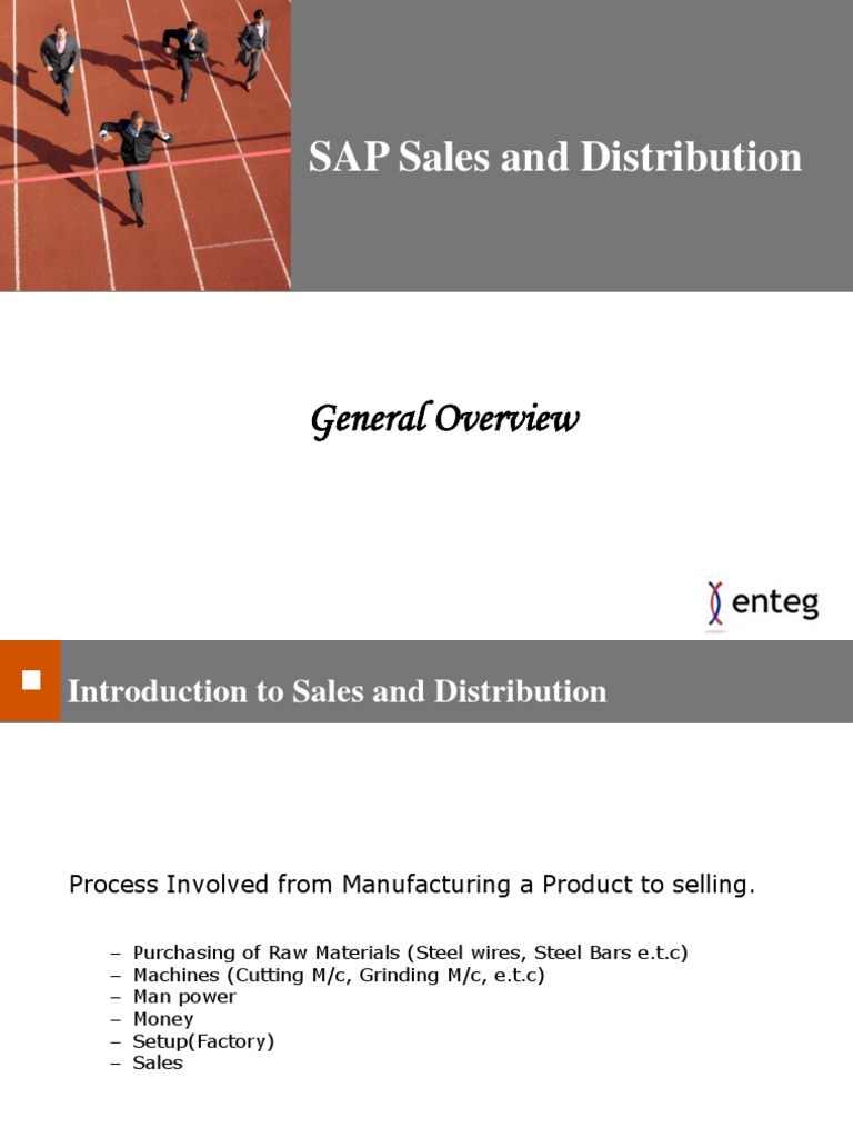 SAP SD Overview | PDF | Distribution (Business) | Data