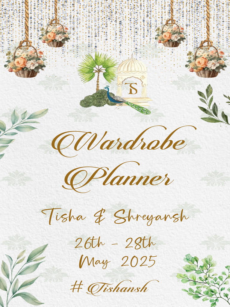 Shreyansh & TIsha Wardrobe Planner | PDF