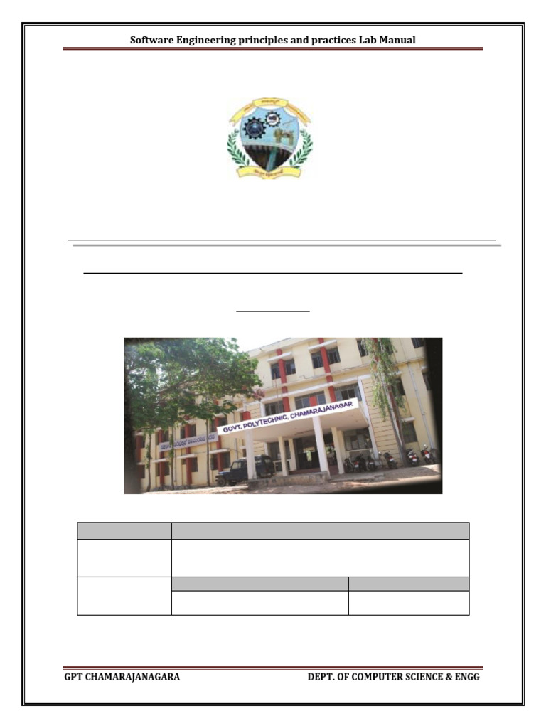 SEPP LAB Manual cover pages | PDF