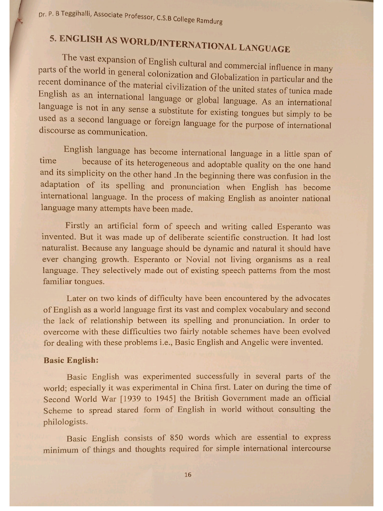 English As A Global Language | PDF