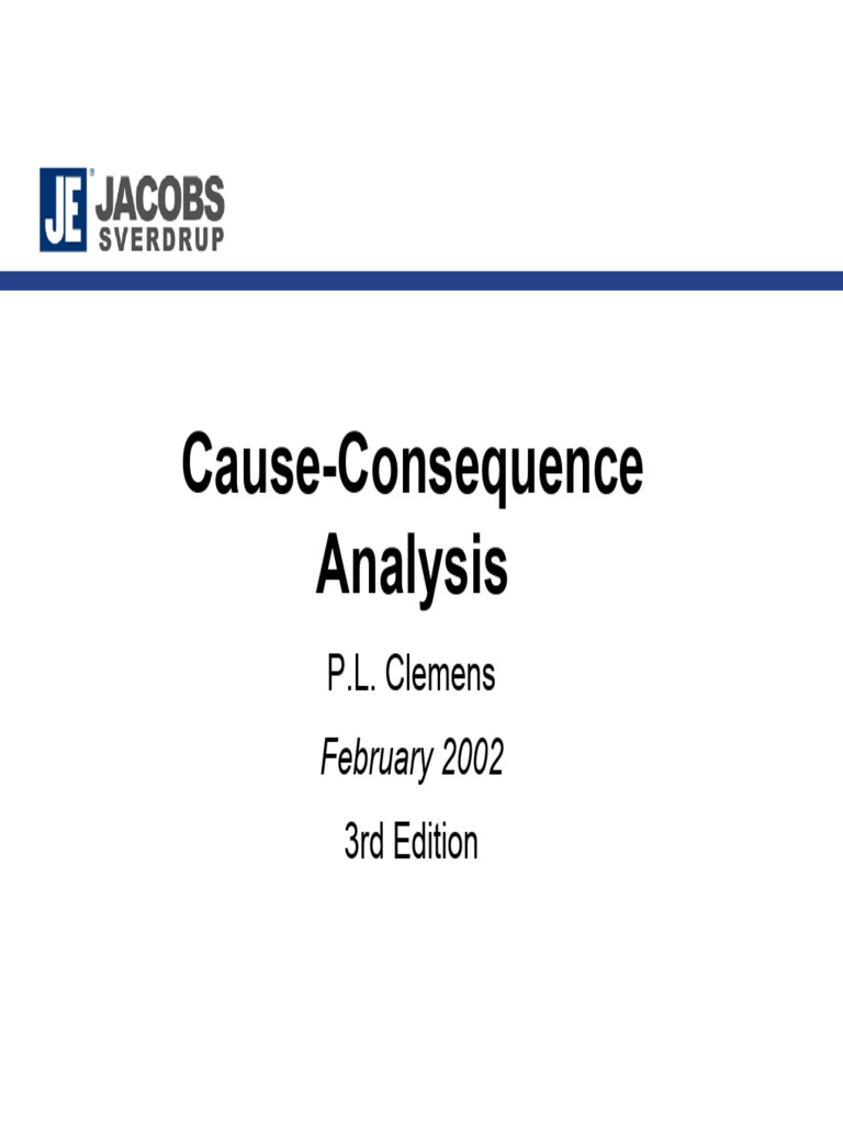0 Cause-Consequence Analysis | PDF | Safety