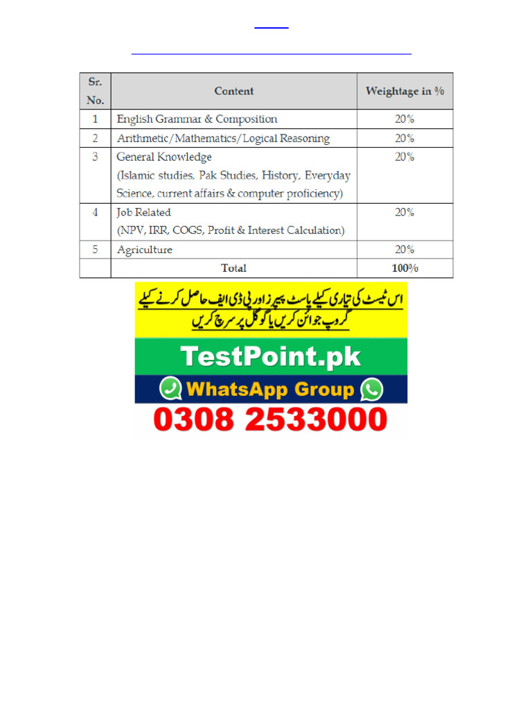 Ztbl OTS Syllabus 2024 | PDF