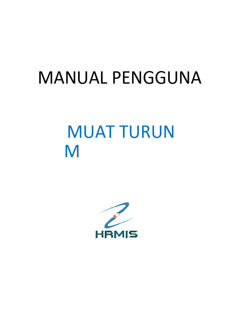Manual Pengguna Muat Turun Myportfolio Hrmis | PDF