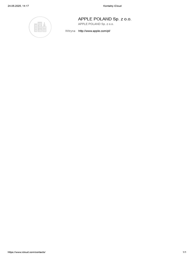 Kontakty Icloud | PDF