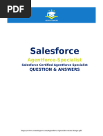 Salesforce Certified Agentforce - 18 | PDF | Debugging | Data