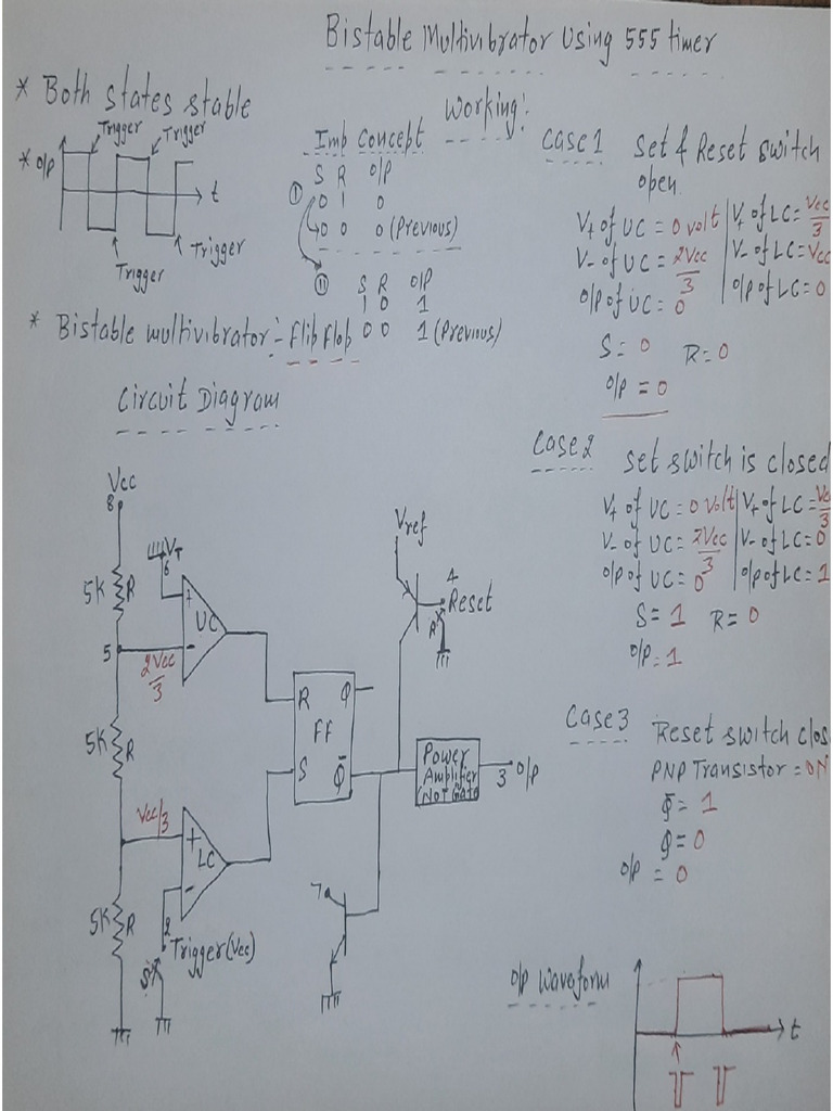 Lec 74 To 78 Phase Locked Loop N Bistable Multivibrator Using 555 | PDF
