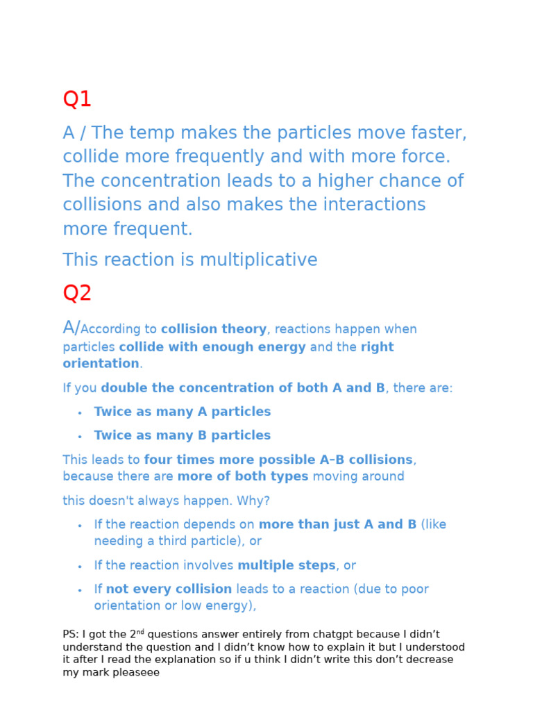Science HW G.9 | PDF