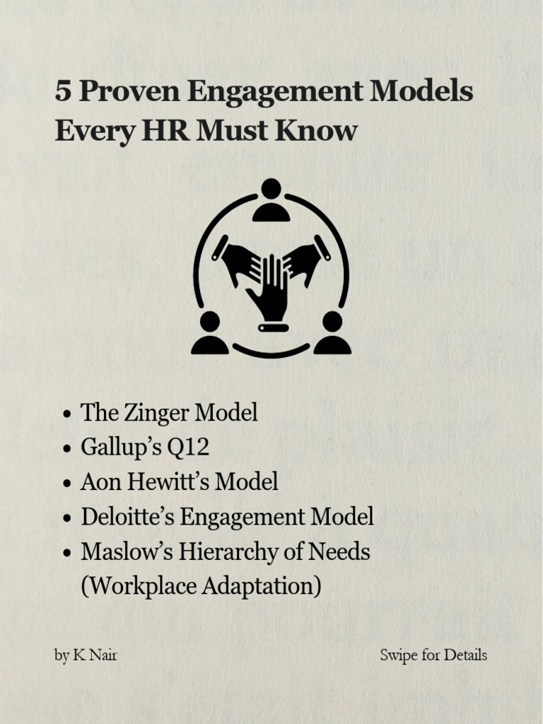 5 Essential Employee Engagement Models | PDF
