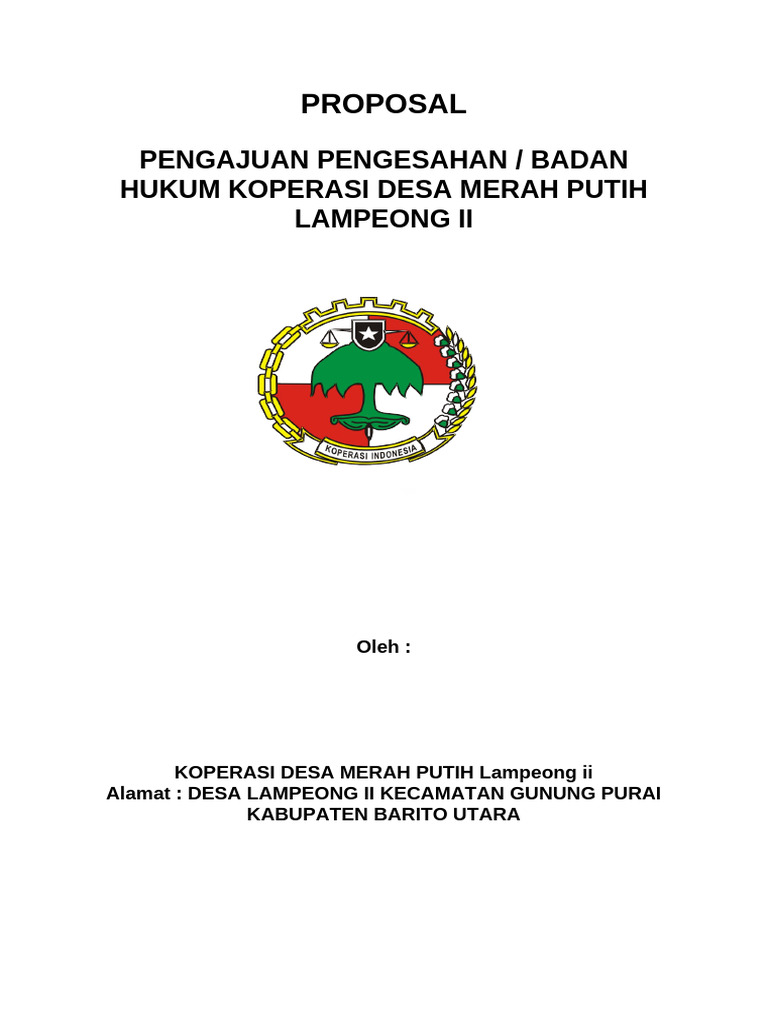 SAMPUL LUAR PROPOSAL-oke | PDF