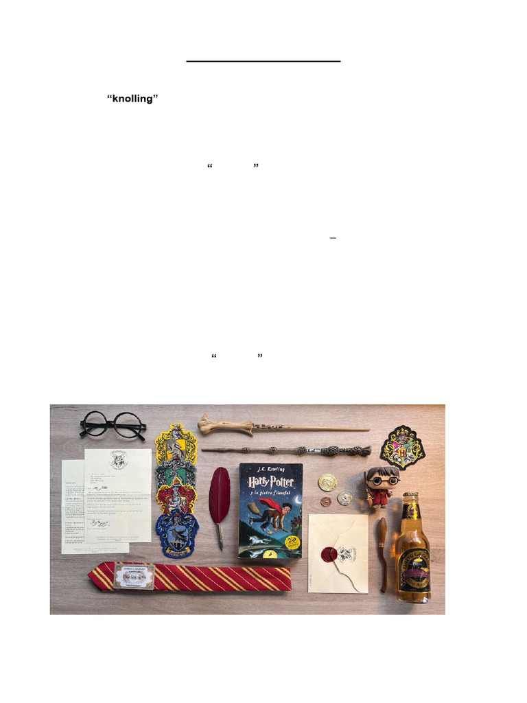 Knolling literario | PDF