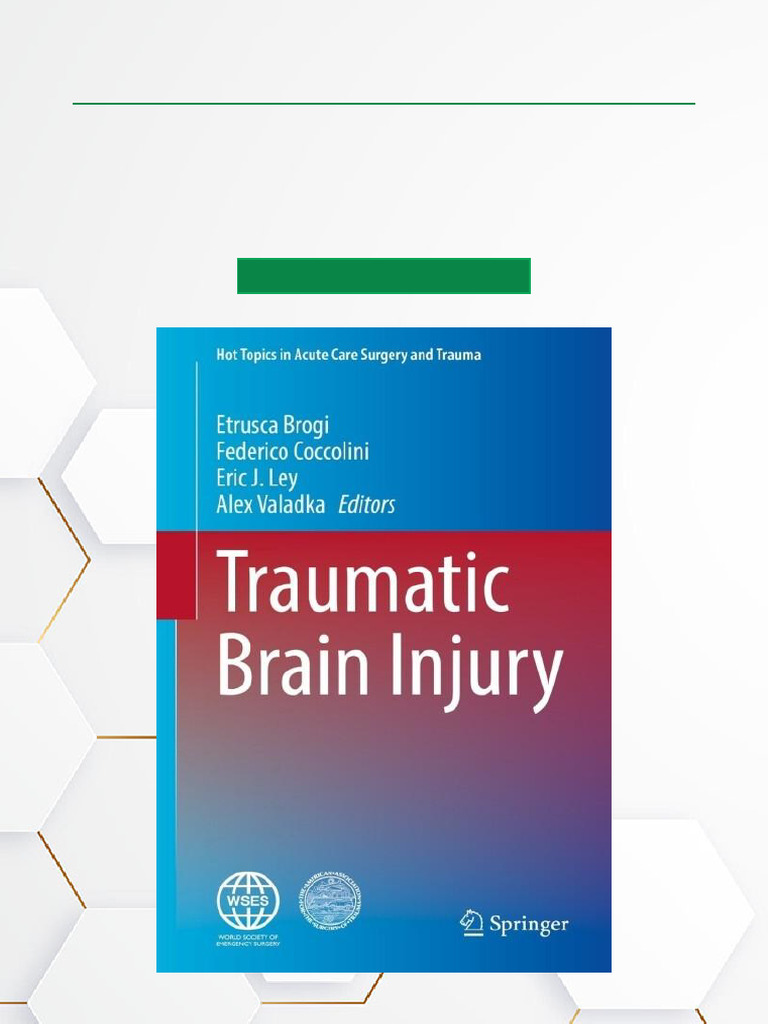 Traumatic Brain Injury Full Download | PDF | Cerebrospinal Fluid ...