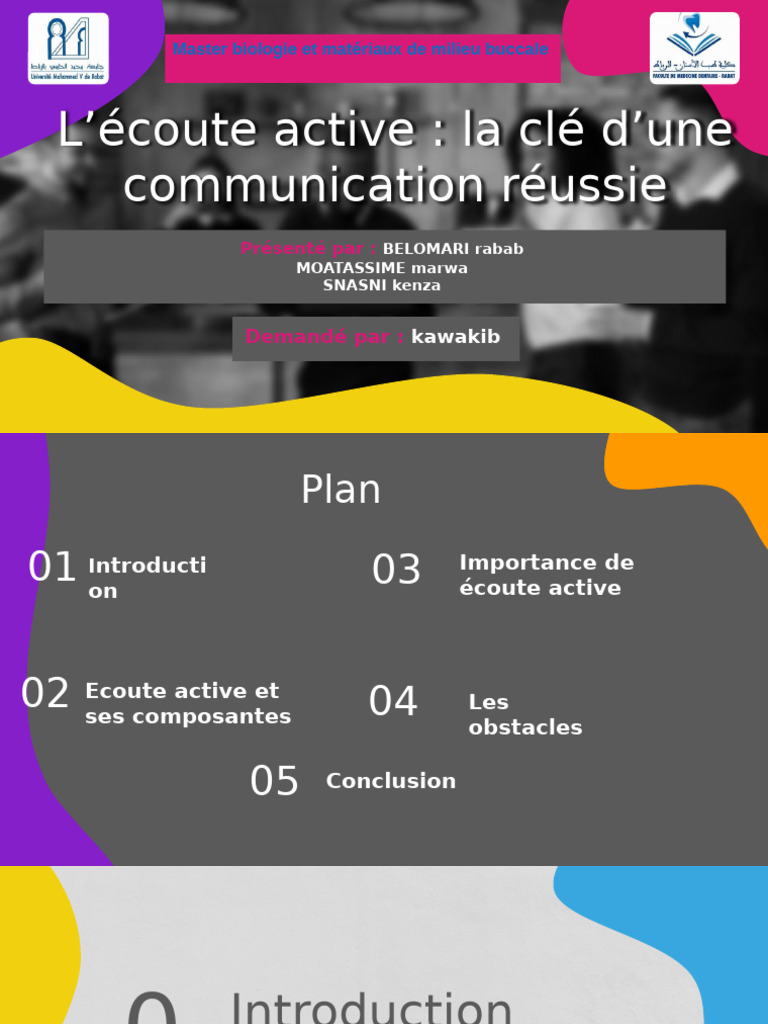 importance de ecoute active dans la communication-1 | PDF | la communication | Émotions