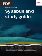 Understanding Ican New Syllabus 2025 | PDF | Accounting | Audit