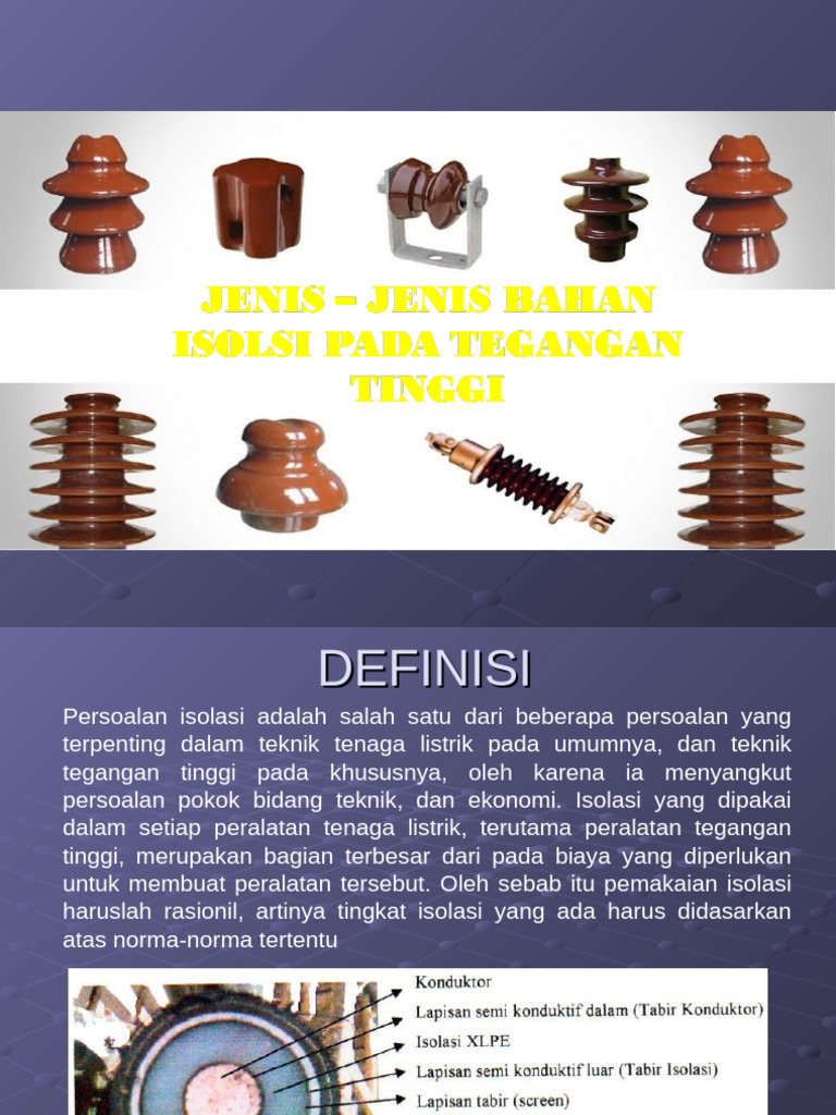 Bahan Bahan Isolasi Listrik Pada TT | PDF