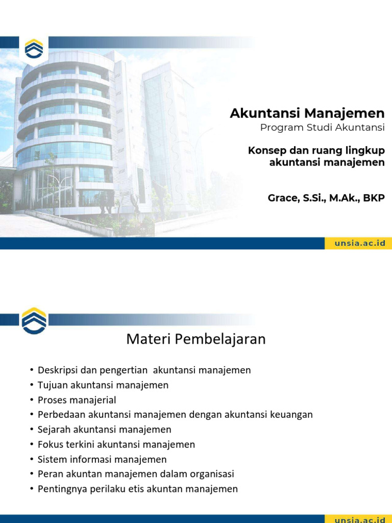 Sesi 1 Konsep AkMen | PDF