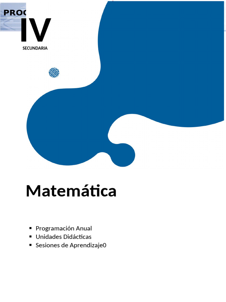 Programación Anual 4to | PDF | Ecuaciones | Linealidad