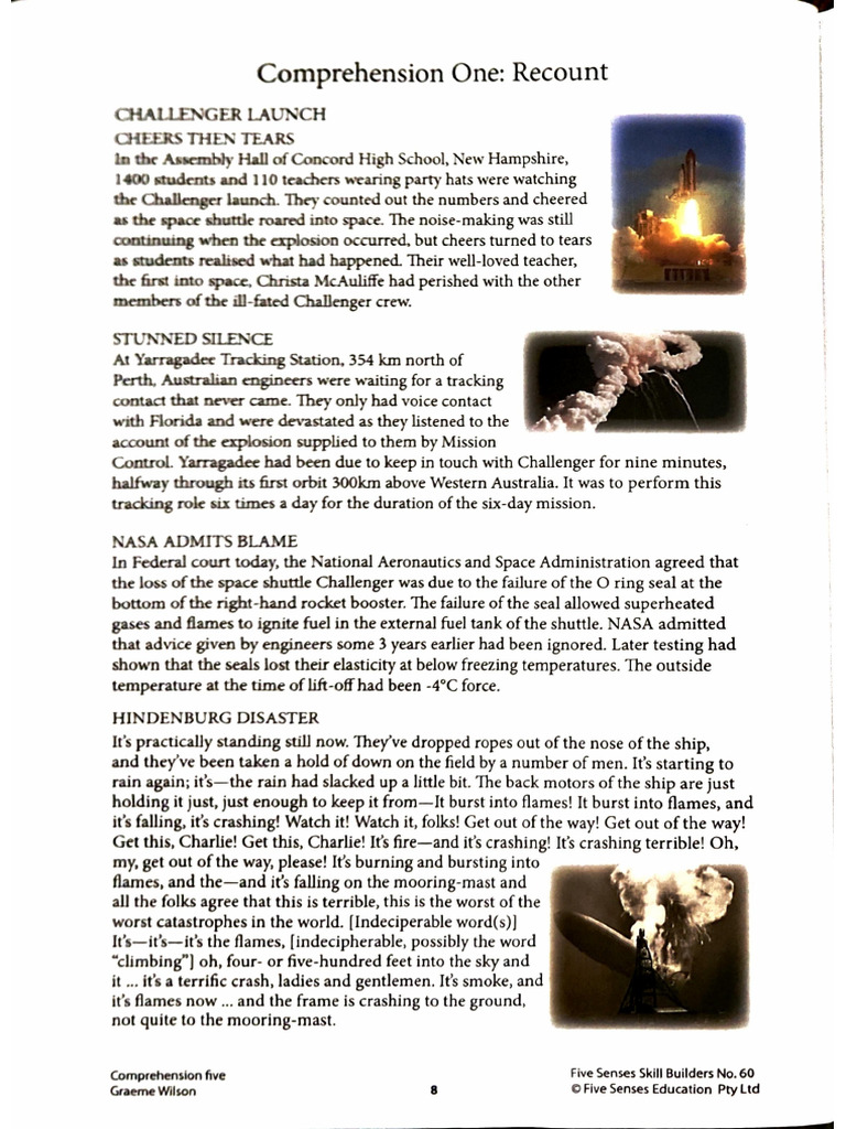 Comprehension 5 | PDF