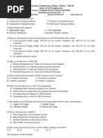 NSS Exam Questions and Answers 2024 | PDF | Government Of India