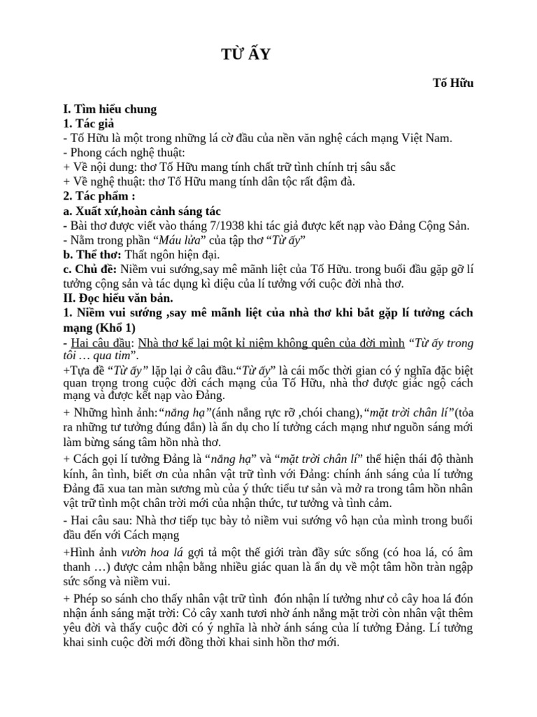 Bai Ghi Tu Ay | PDF