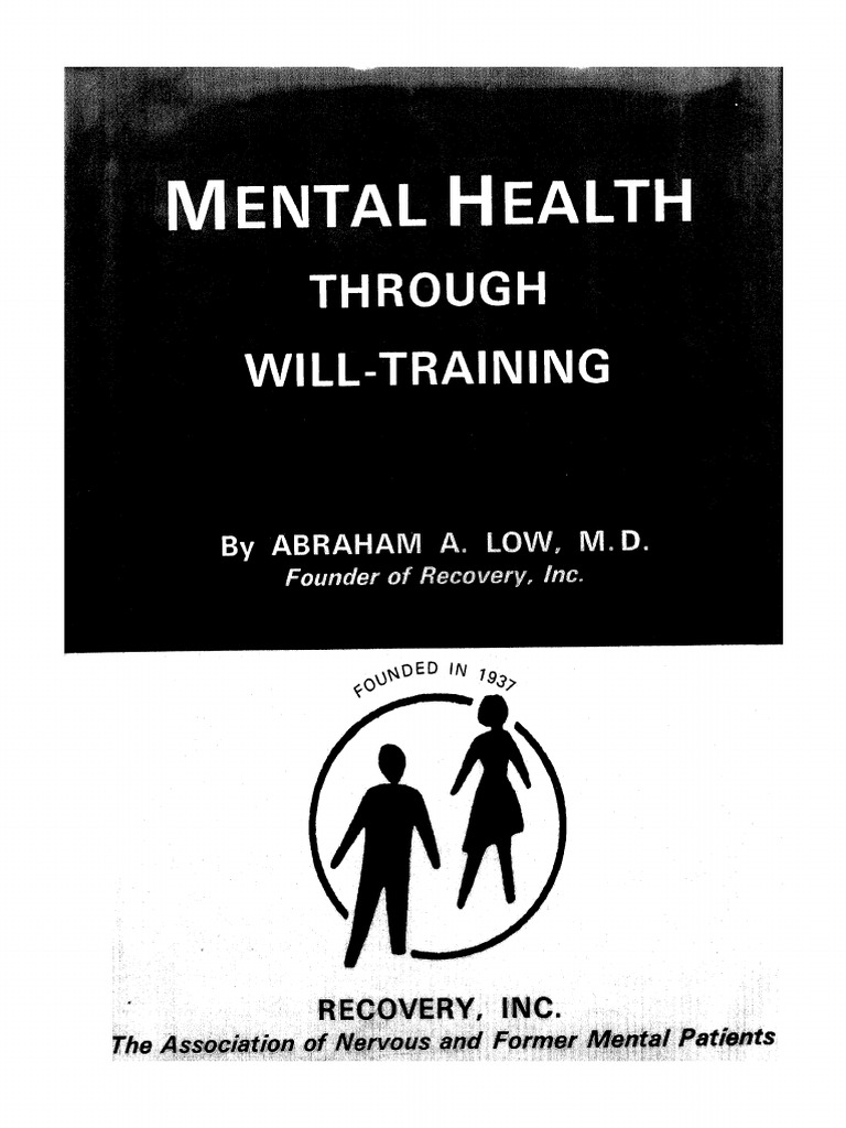 Mental Health Through Will Training | PDF | Psychoanalysis | Psychiatry