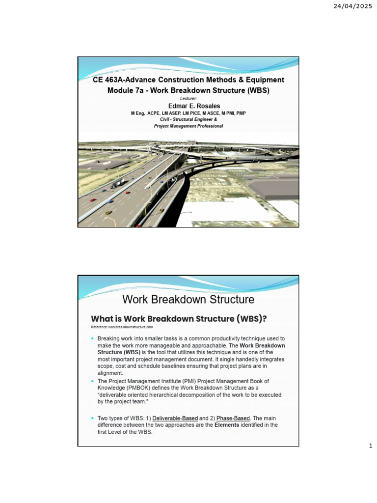 6.2 Module 6b Project Planning WBS | PDF | Business