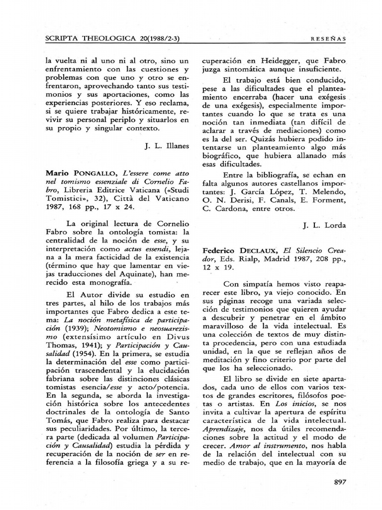 Mario PONGALLO Lessere Come Atto Nel Tom | PDF