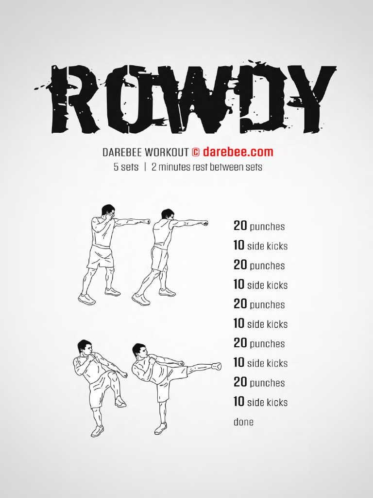 Rowdy Workout | PDF
