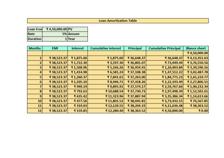 Amortization | PDF