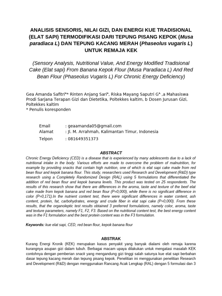 ANALISIS+SENSORIS,+NILAI+GIZI,+DAN+ENERGI+KUE+TRADISIONAL+(ELAT+SAPI ...