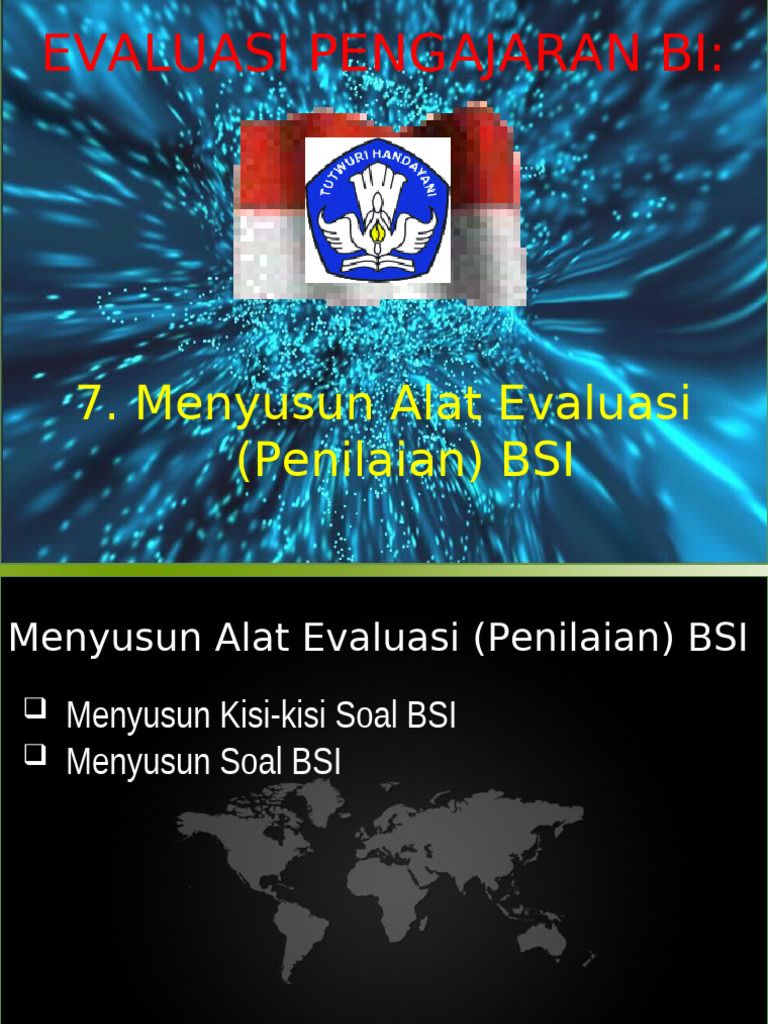 Handout 7 Menyusun Alat Evaluasi (Penilaian) Bsi | PDF