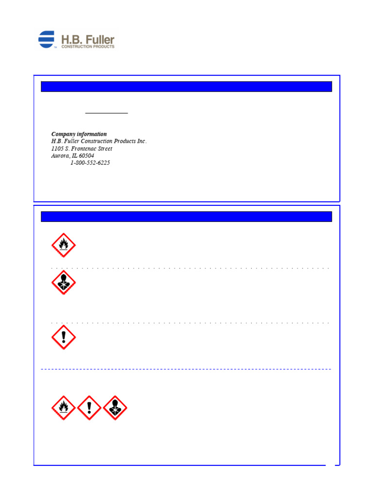 Parabond PVC Cement Safety Data Sheet | PDF | Dangerous Goods ...