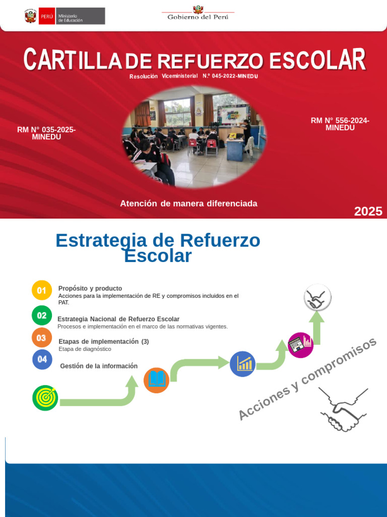Cartilla de Refuerzo Escolar | PDF | Evaluación | Aprendizaje