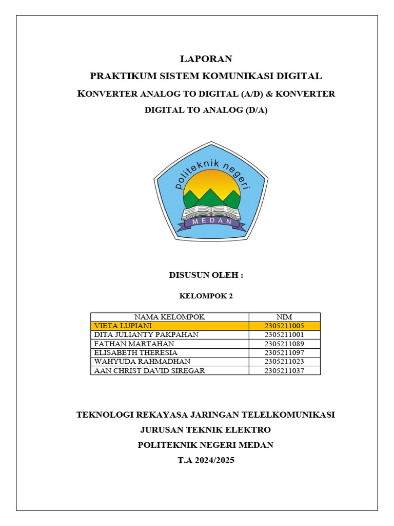 Laprak Adc and Dca | PDF