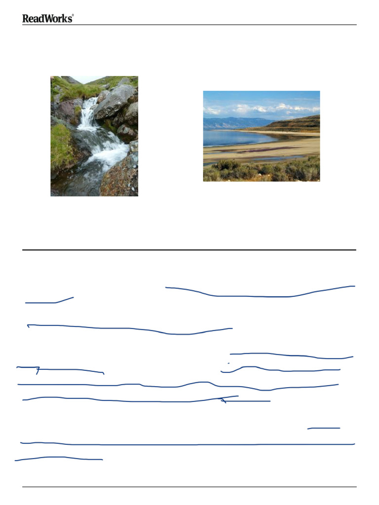 Oceans, Rivers and Lakes | PDF | Water | Lake