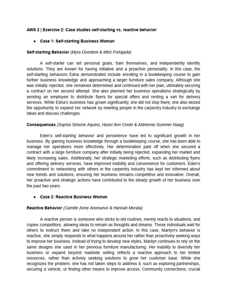 The Entrepreneurial Mind - AWS 2 | PDF | Innovation | Economies