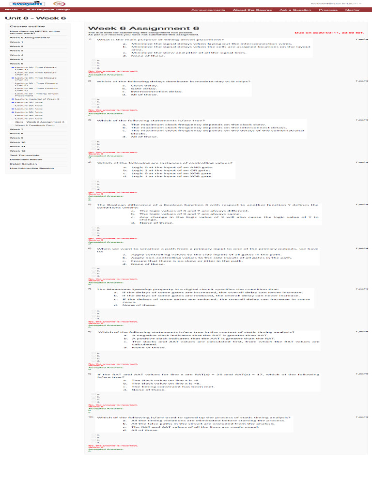 Noc20 - cs18 - Assigment - FTDGDFH RTH | PDF