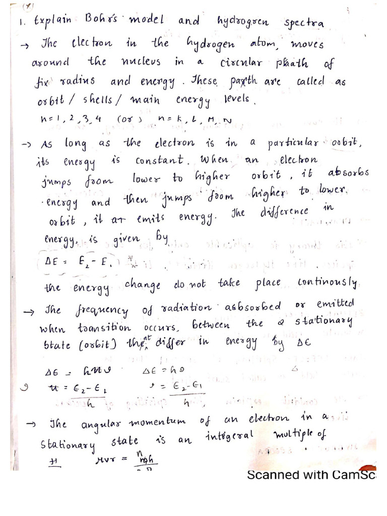 Chemistry First Year-Half Yearly Portion | PDF