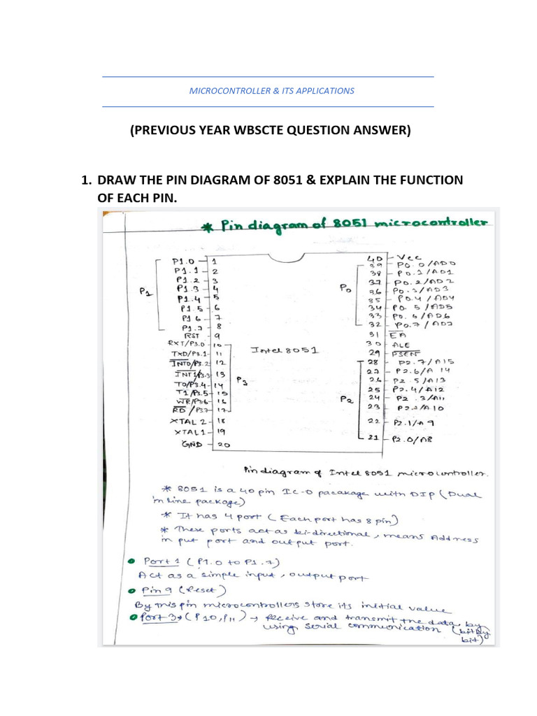 8051 Microcontroller Applications Guide | PDF