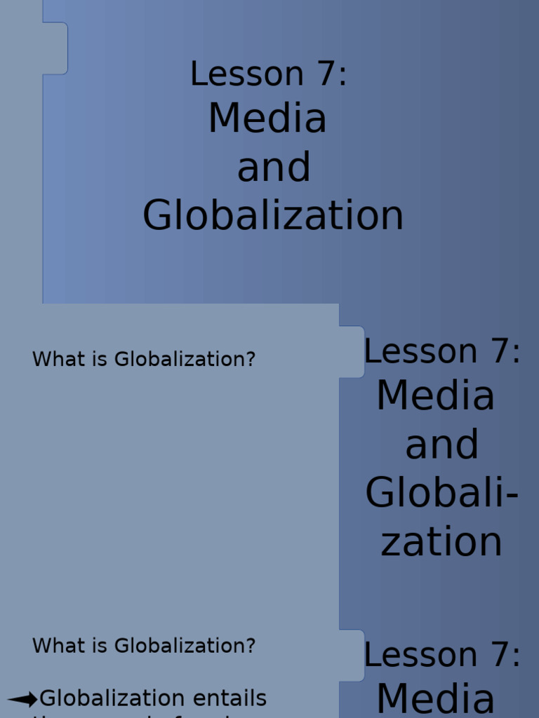 Media's Role in Globalization Explained | PDF | Social Media | Popular ...
