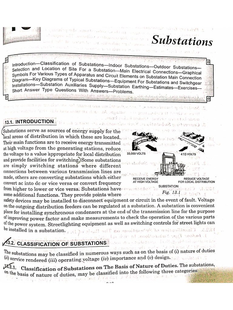 Substation | PDF
