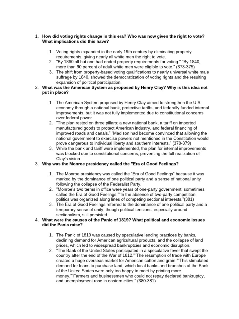 CH10 - Democracy in America | PDF | Nullification (U.S. Constitution ...