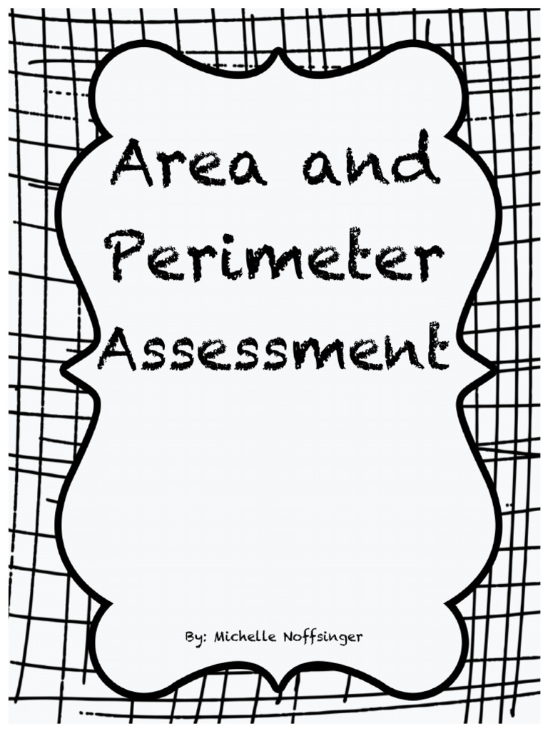 Area and Perimeter: Assessment | PDF | Area | Length