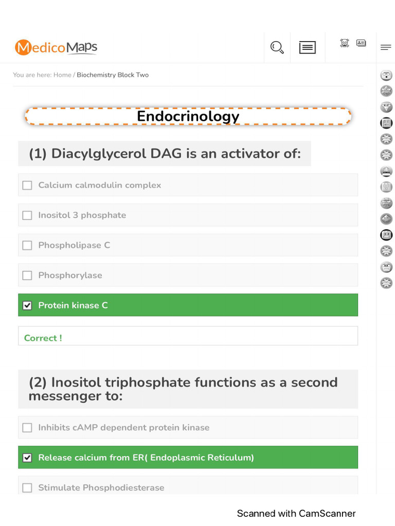 Biochem Medico Maps | PDF