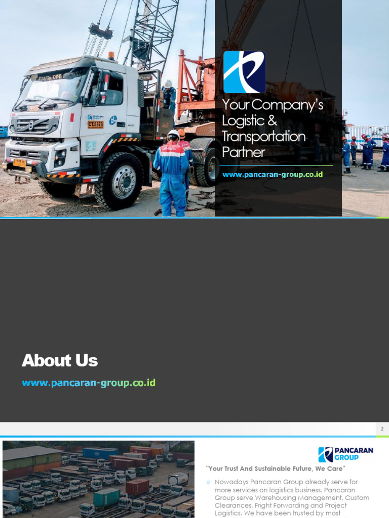 Pancaran Group - Final Compro | PDF | Logistics | Transport