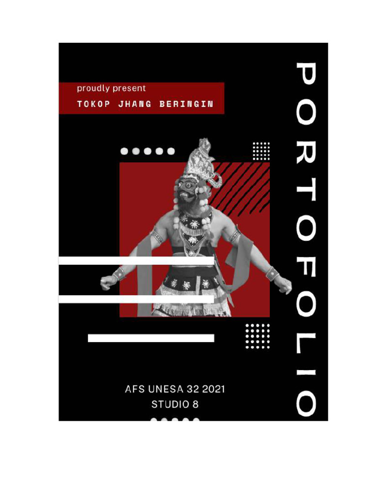 Contoh Portfolio Topeng Dalang | PDF