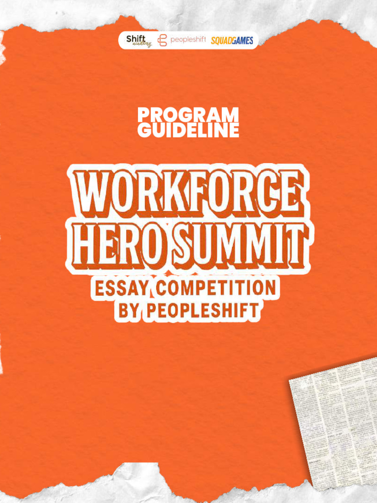 Guideline Peserta - Workforce Hero Summit 2025 Peopleshift | PDF
